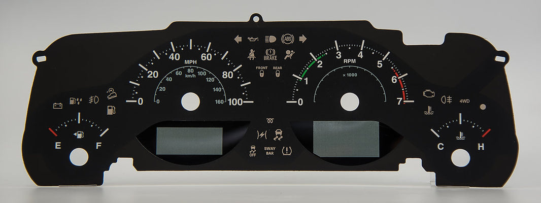 Jeep Conversion Gauge Face – Medway Imports
