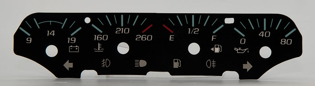 GMC Conversion Gauge Face – Medway Imports